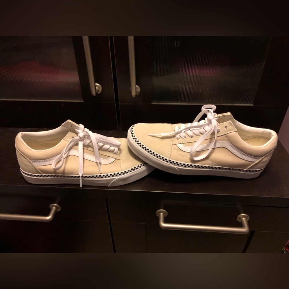 Vans Cream Color Brand New Without Box - Gem